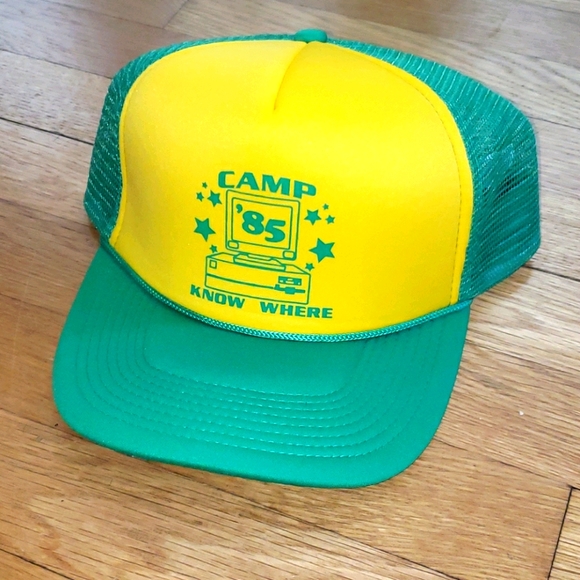 Hot Topic | Accessories | Stranger Things Camp Nowhere Trucker Hat 85 ...